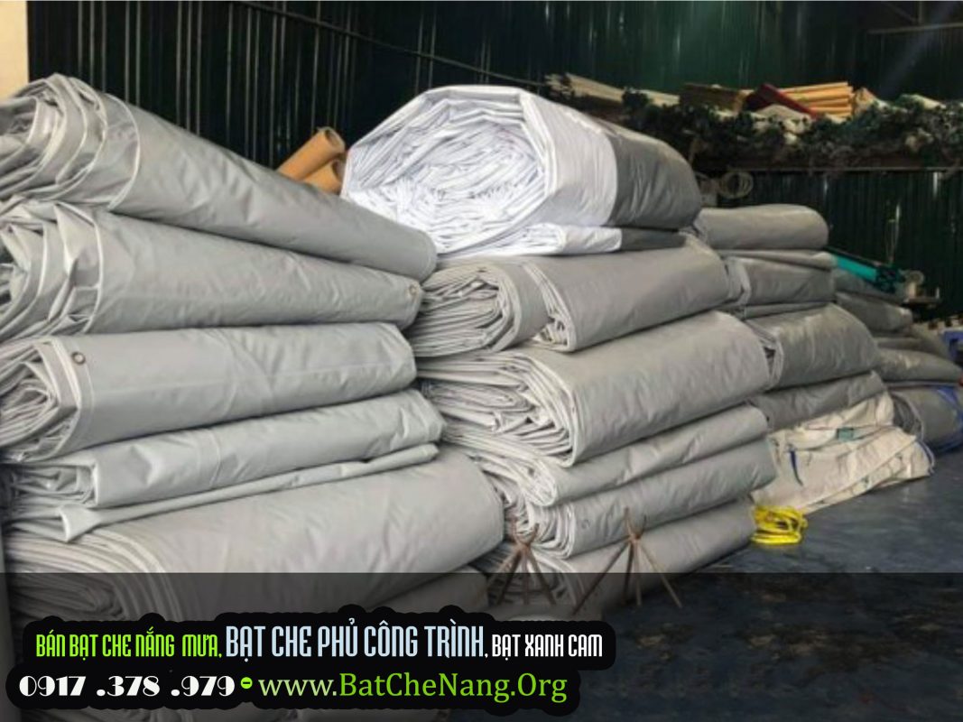 Bạt Che Phủ Công Trình Quận 7 TPHCM, Cung Cấp Bạt Xanh Cam Che Phủ Công ...