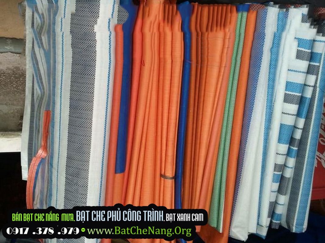 Bạt Che Phủ Công Trình Quận 7 TPHCM, Cung Cấp Bạt Xanh Cam Che Phủ Công ...